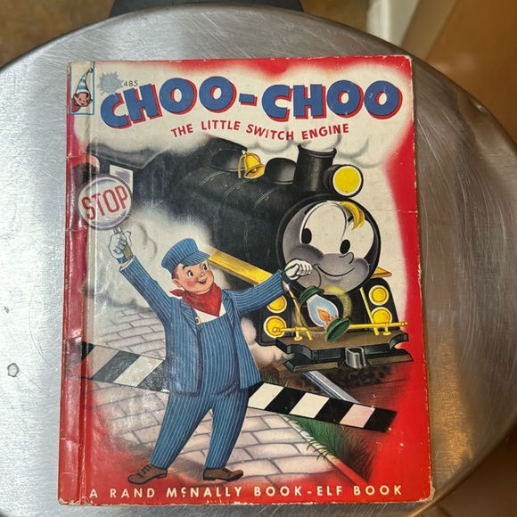 Other | Vintage 1954 Choochoo Little Switch Engine Book | Poshmark